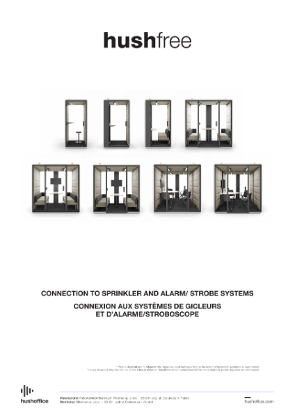 HushFree Sprinkler Instructions | Details Page | Haworth